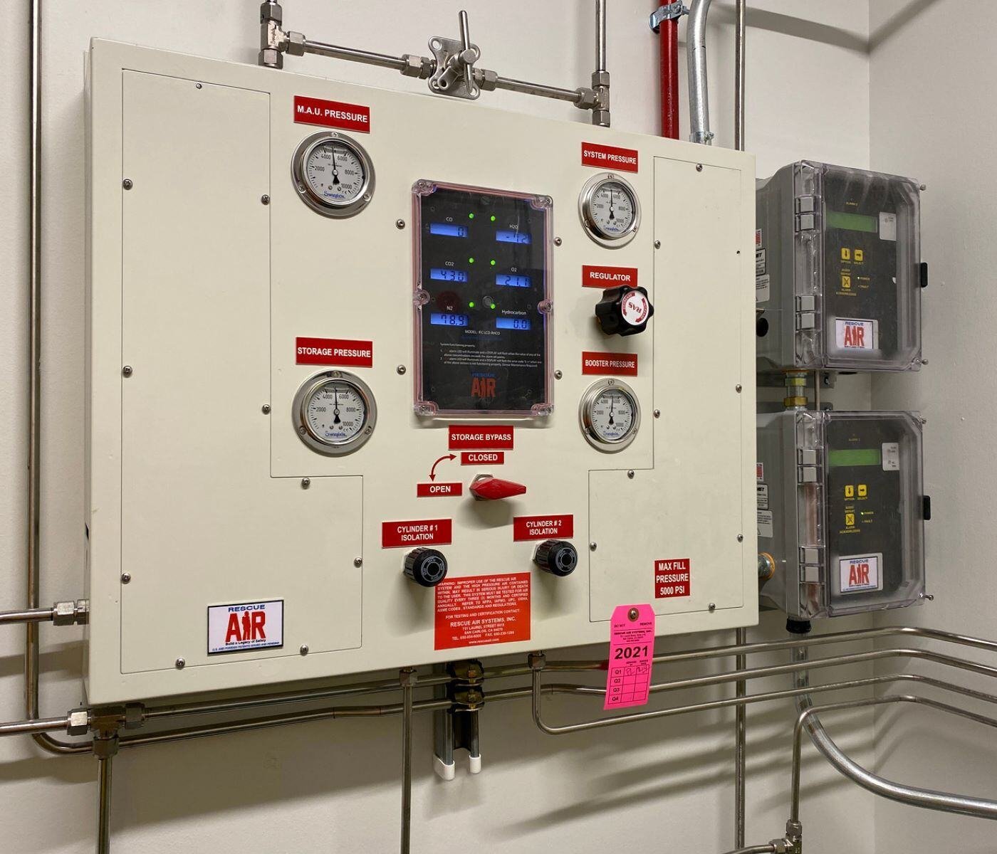 Firefighter Air Replenishment Systems | TDIndustries